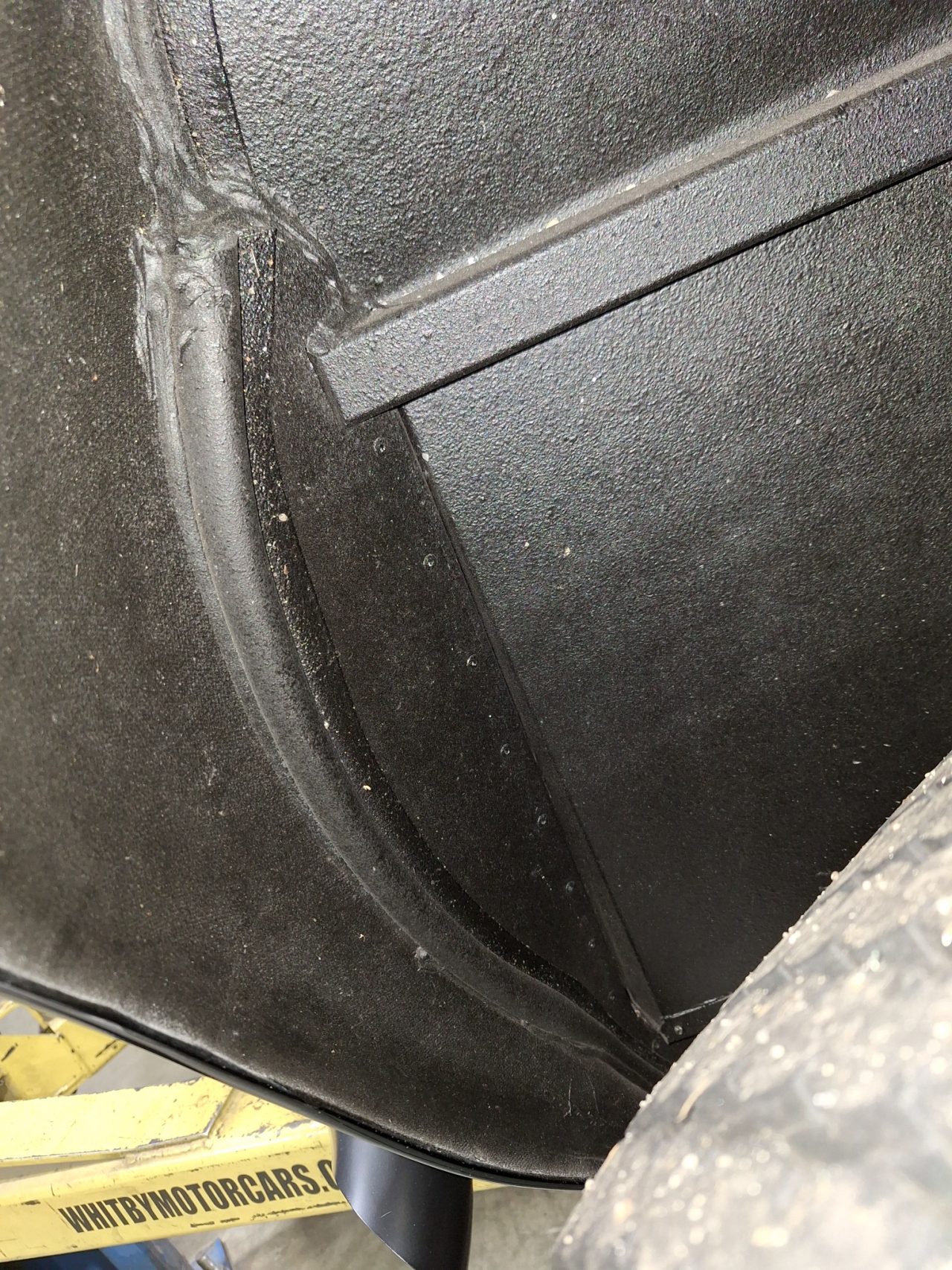 Rear Wheel Well Filler Plate - Whitby Motorcars